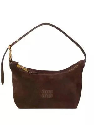 Miu Miu Suede Shoulder Bag