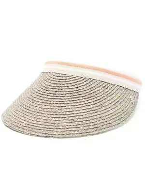 Helen Kaminski Bianca Interwoven Visor - Grey