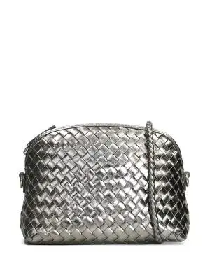 Dragon Diffusion Fellini Woven Cross Body Bag - Silver