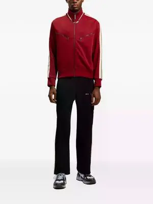 Palm Angels Stripe-detailing Cargo Trousers - Black