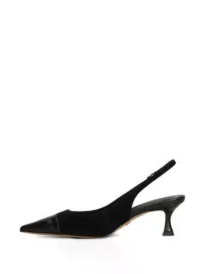 Lola Cruz Pointed-toe Slingback Pumps