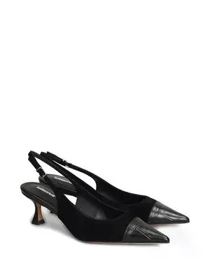 Lola Cruz Pointed-toe Slingback Pumps