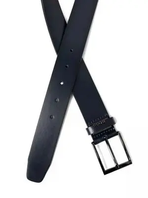 BOSS Square-buckle Leather Belt