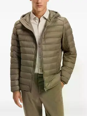 BOSS H-dimeo Hooded Quilted Jacket