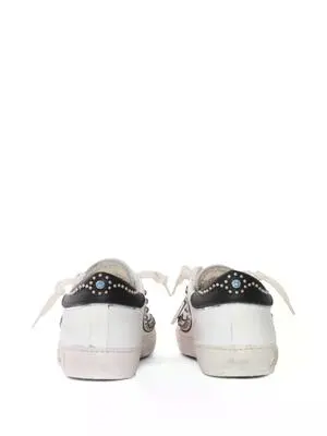 HTC LOS ANGELES Studded Leather Sneakers