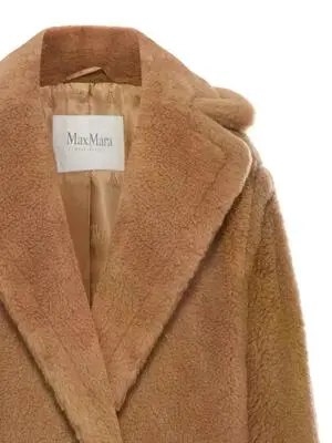 Max Mara Short Teddy Double-breasted Coat