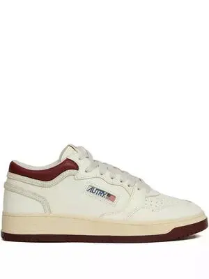 AUTRY Med-way Mid Leather Sneakers