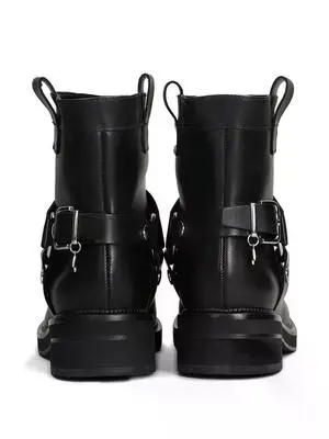 ANDREA CARRANO Buckle Strap Boots