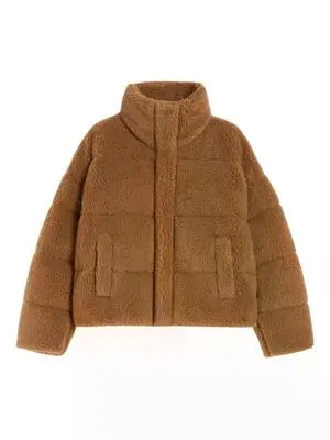 Max Mara Alfredo Funnel-neck Panelled Jacket
