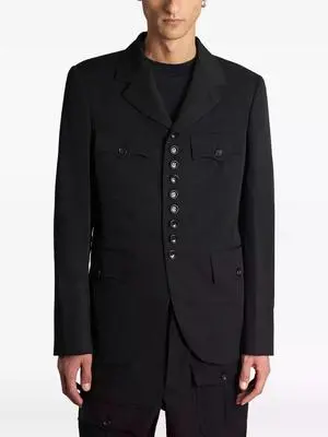 Comme Des Garçons Buttoned Pocket Jacket
