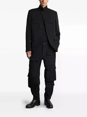 Comme Des Garçons Buttoned Pocket Jacket