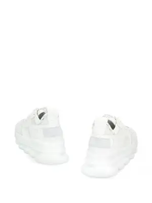 Versace Chain Reaction Sneakers - White