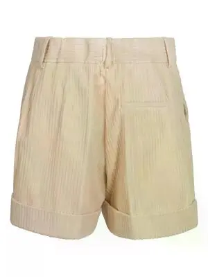 P.a.r.o.s.h Corduroy Shorts - Neutrals