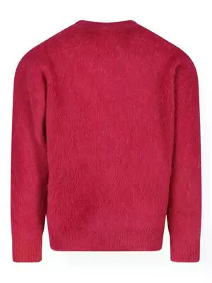 BONSAI Stitched Knit Jumper - Red