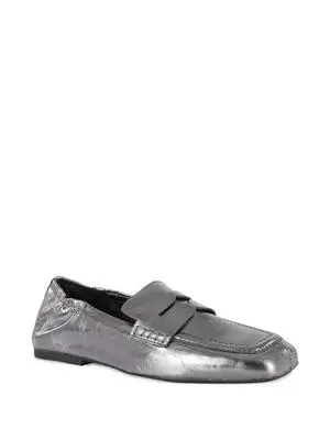 Ash Metallic Mules