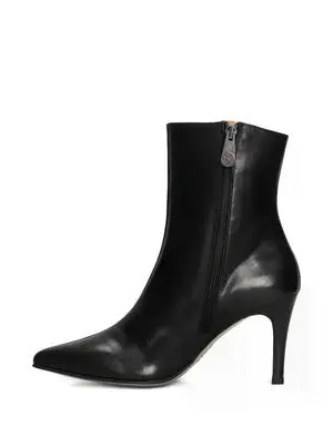PEDRO MIRALLES 90mm Graus Pointed-toe Zip Boots