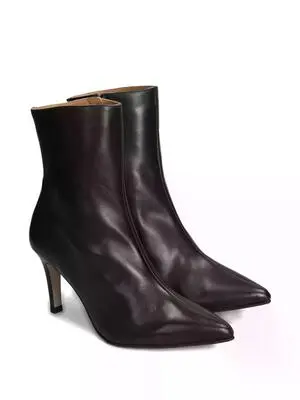 PEDRO MIRALLES 90mm Graus Pointed-toe Zip Boots