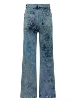 DES_PHEMMES Embroidered Jeans