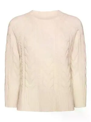 ELENA MIRO` Cable-knit Sweater