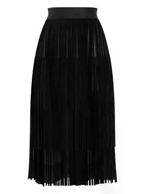 Black Fringe Skirts