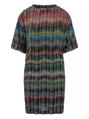 Missoni Sequin-embellished Short Dress