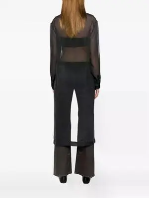 Paloma Wool V-neck Sheer Top
