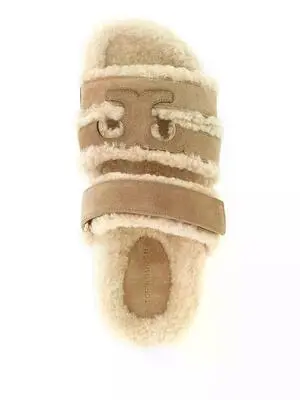Tory Burch Shearling Slides
