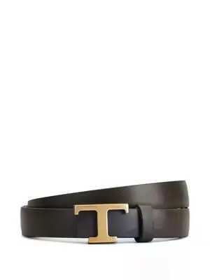 TOD'S T-buckle Reversible Belt - Brown
