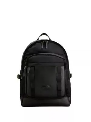 TOD'S Backpack With Leather Details - Black