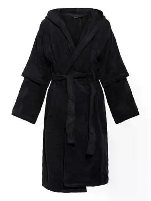 Off-White Hooded Robe - Black