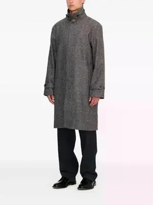 PALMES Virgin Wool Single-breasted Coat