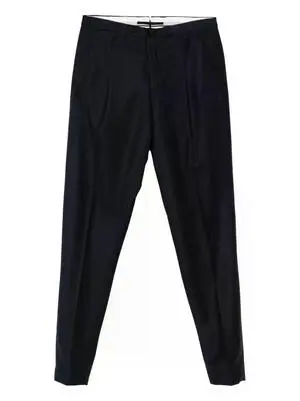 Incotex Pleated Virgin Wool Trousers