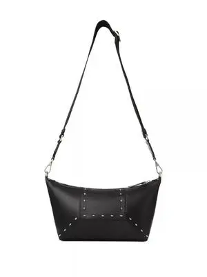JIMMY CHOO Diamond-studded Zip Shoulder Bag