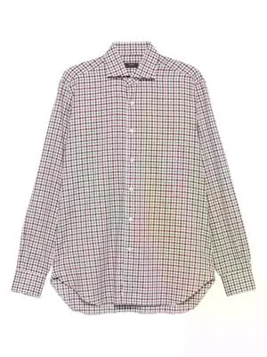 BARBA NAPOLI Checked Shirt