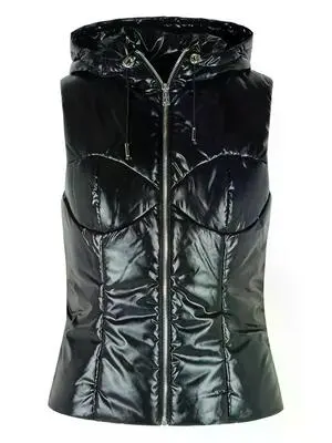 Coperni Drawstring Hood Zip Vest