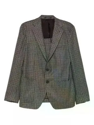 Tagliatore Patterned Single-breasted Jacket