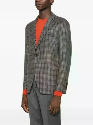Tagliatore Patterned Single-breasted Jacket