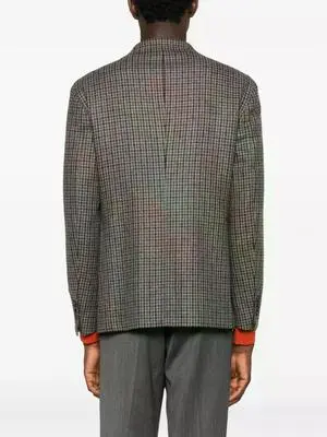 Tagliatore Patterned Single-breasted Jacket