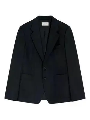 LEMAIRE Tailored Wool Blazer - Black