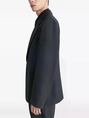 LEMAIRE Tailored Wool Blazer - Black