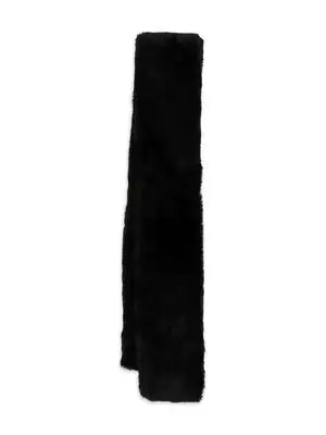 TOTEME Shearling Scarf - Black