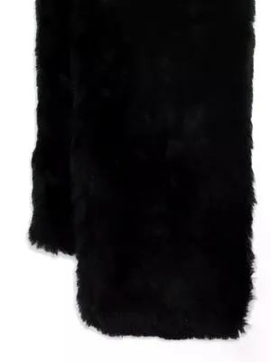 TOTEME Shearling Scarf - Black