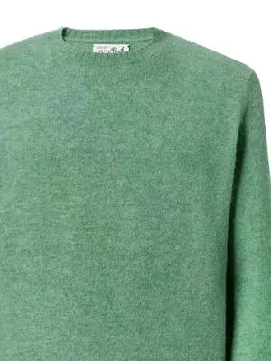 MC2 SAINT BARTH Ribbed Alpaca-blend Sweater - Green