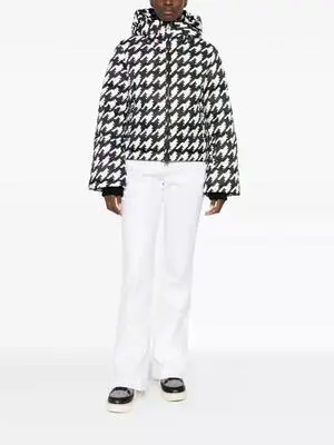 Perfect Moment Houndstooth Oversized Coat