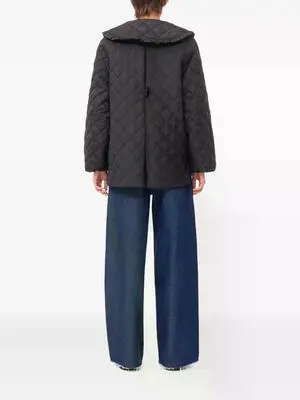 GANNI Ruffled Quilted Jacket