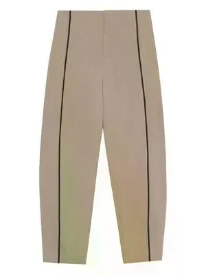 GANNI Piped Detail Trousers