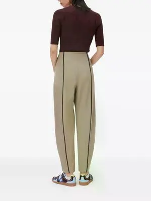 GANNI Piped Detail Trousers