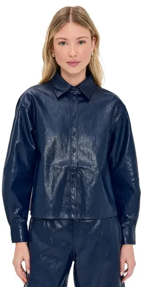 Hunter Bell Faux Leather Vail Jacket