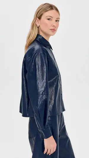 Hunter Bell Faux Leather Vail Jacket