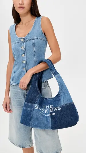 Marc Jacobs The Denim Sack Bag
